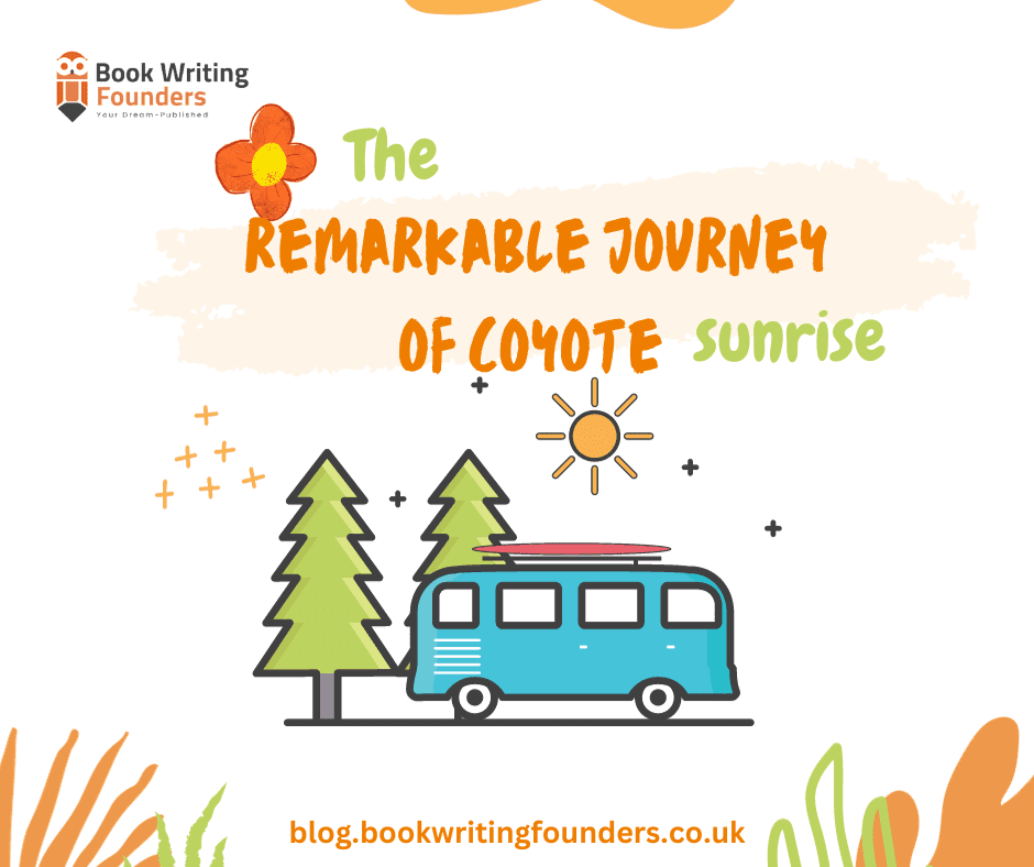 Who Wrote the Remarkable Journey of the Coyote Sunrise Character?